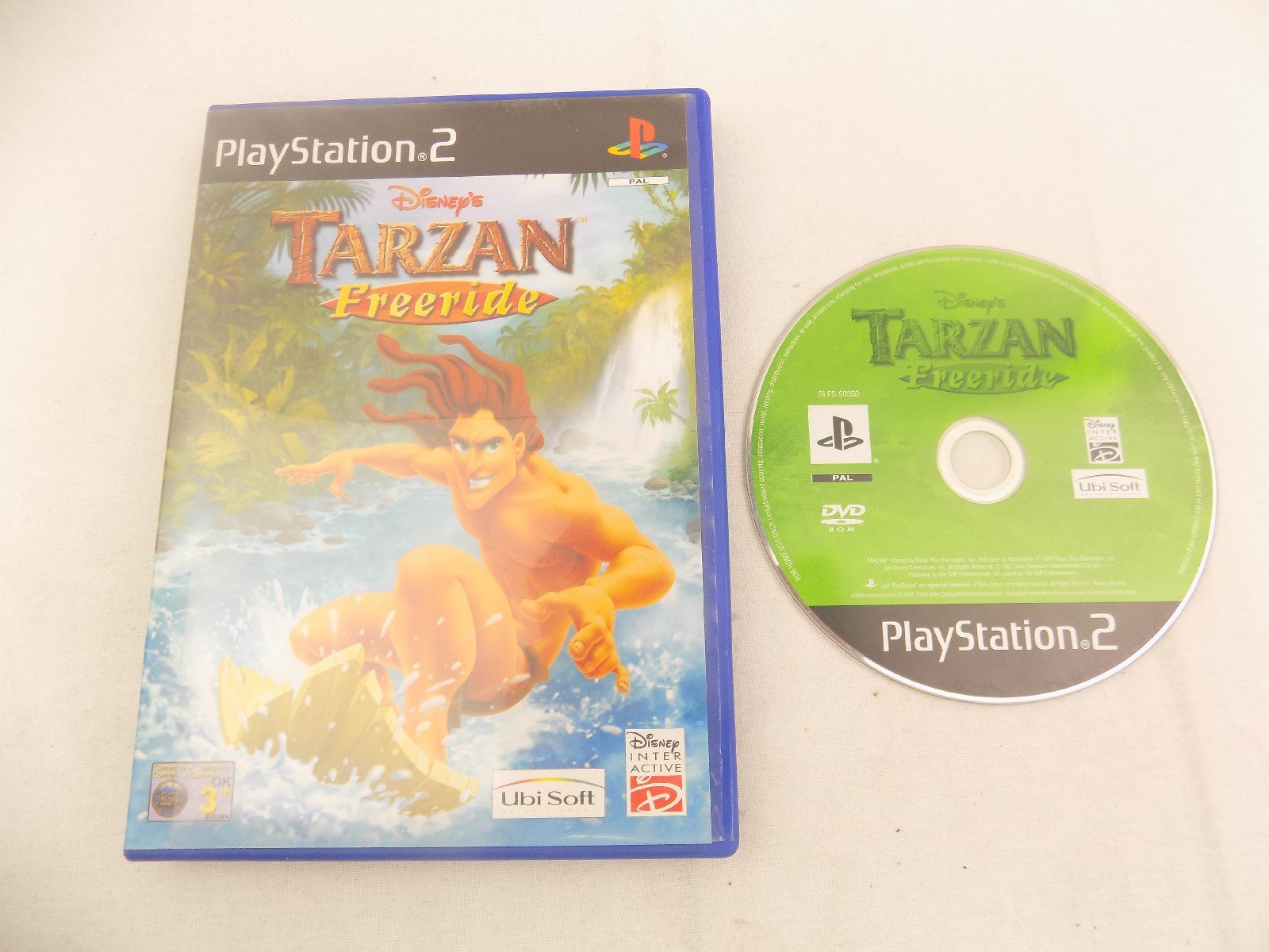 Mint Disc Playstation 2 Ps2 Disney's Tarzan Freeride - No Manual ...