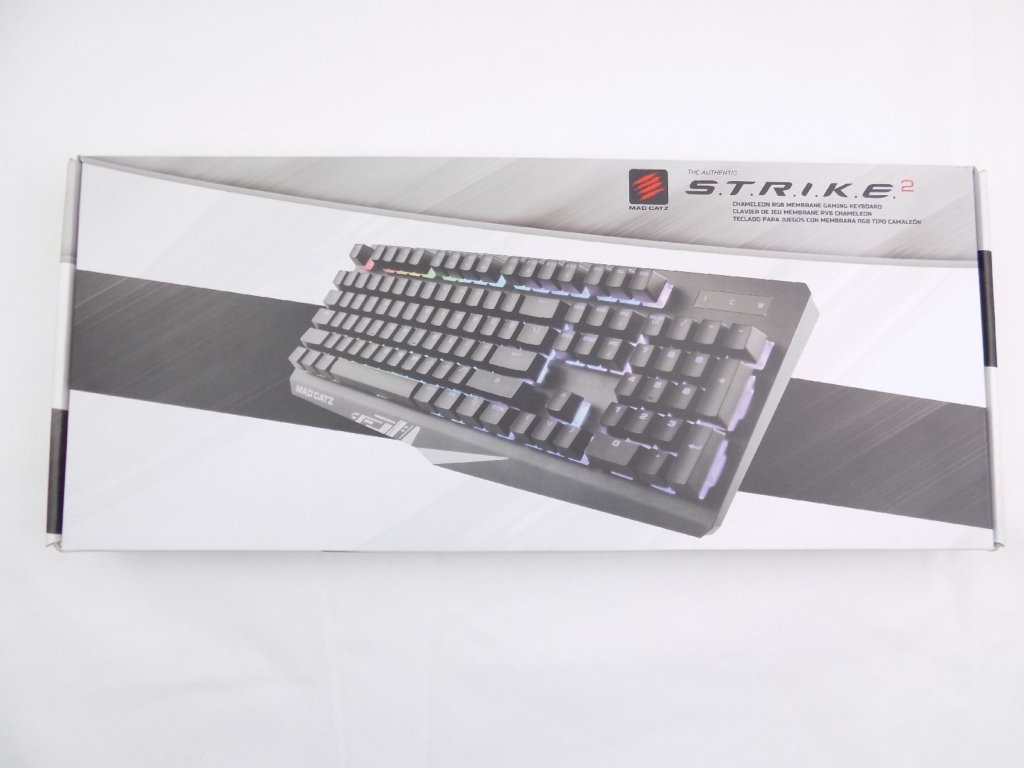 Brand New Mad Catz Strike 2 RGB Chameleon Membrane Gaming Keyboard ...