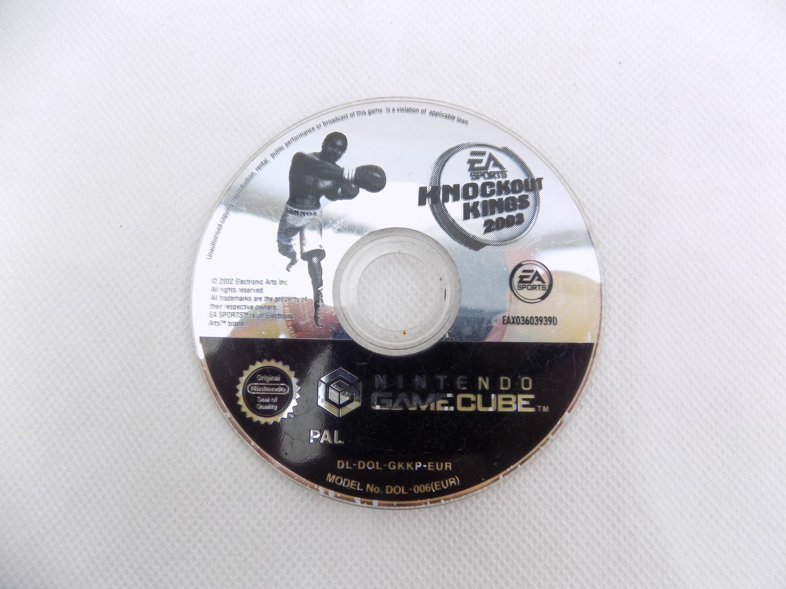 Mint Disc Nintendo Gamecube Knockout Kings 2003 III-116 Free Postage ...