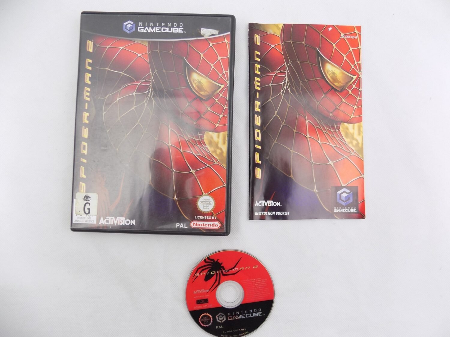 Mint Disc Nintendo Gamecube Spiderman 2 - Starboard Games