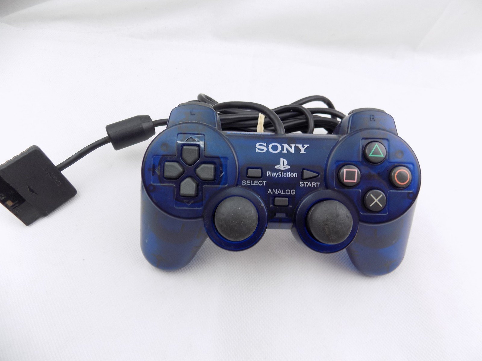Like New Sony Playstation Ocean Blue Ps1 Playstation 1 Controller ...