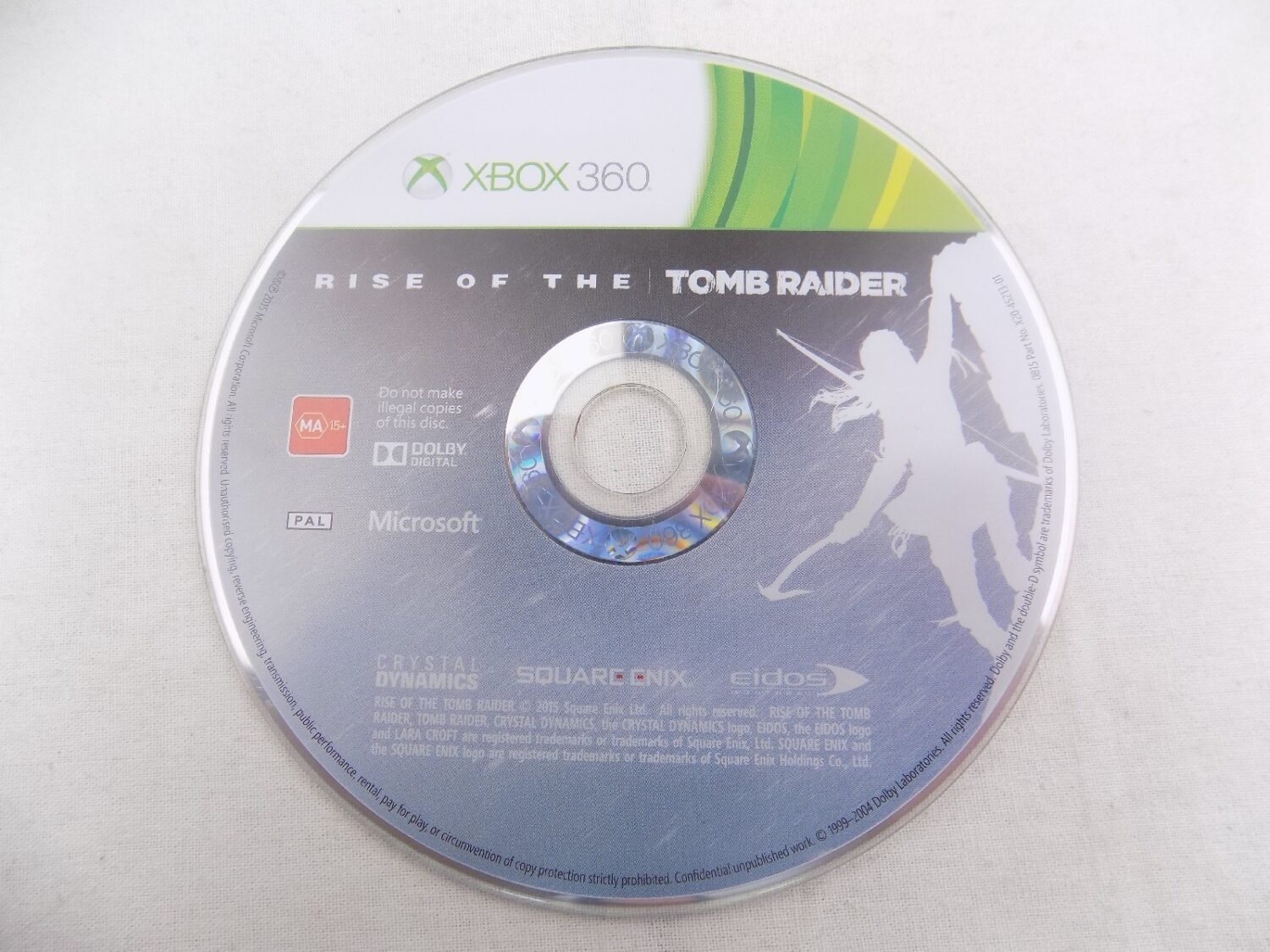 Mint Disc Xbox 360 Rise Of The Tomb Raider - Disc Only Free Postage III ...