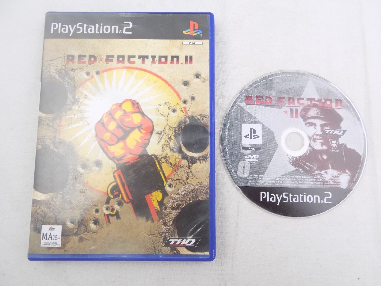 Mint Disc Playstation 2 Ps2 Red Faction II 2 - No Manual Free Postage ...