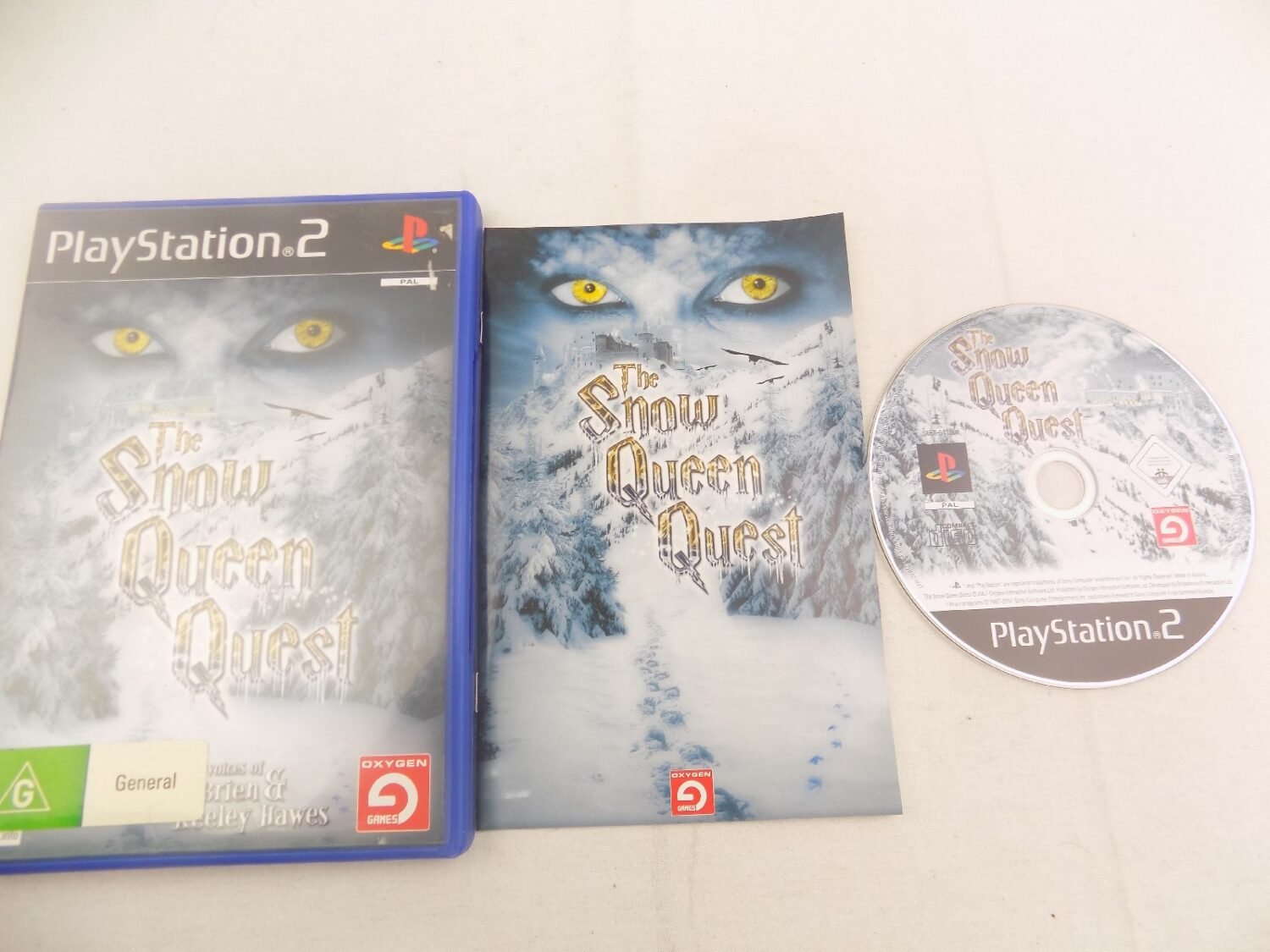 Mint Disc Playstation 2 Ps2 The Snow Queen Quest - Inc Manual Free ...