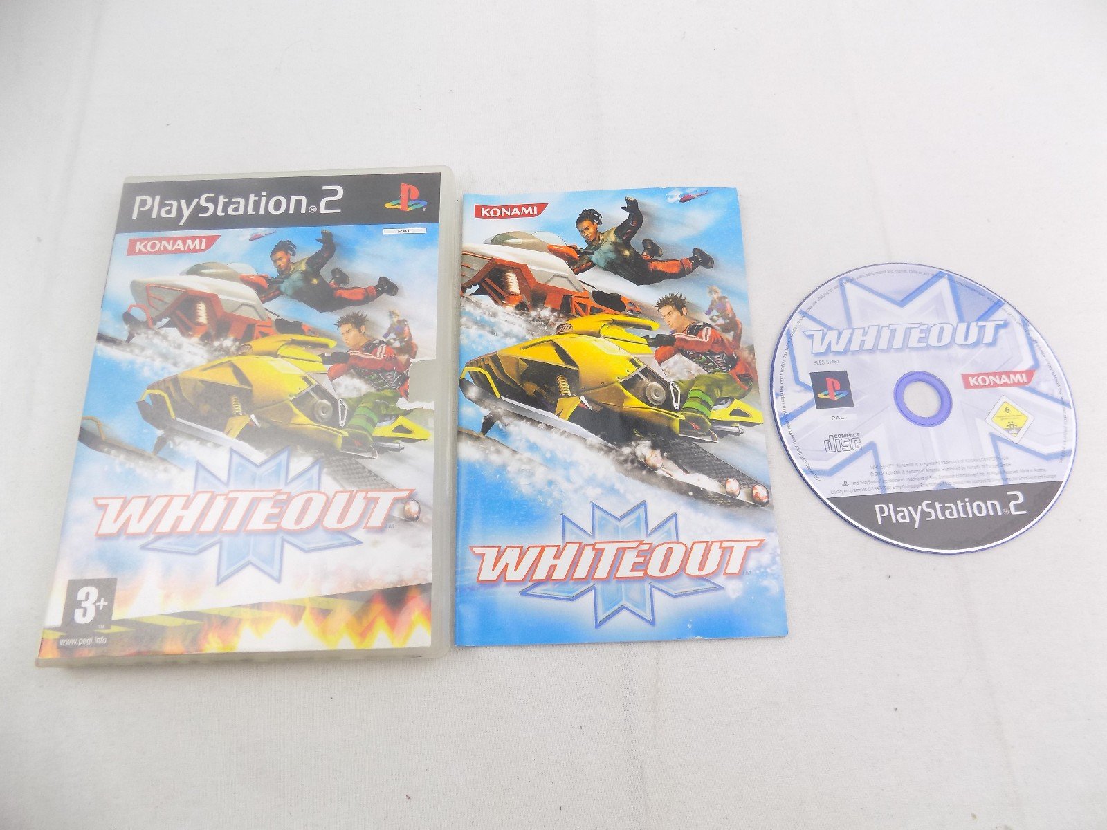 Mint Disc Playstation 2 Ps2 Whiteout - Inc Manual Free Postage ...