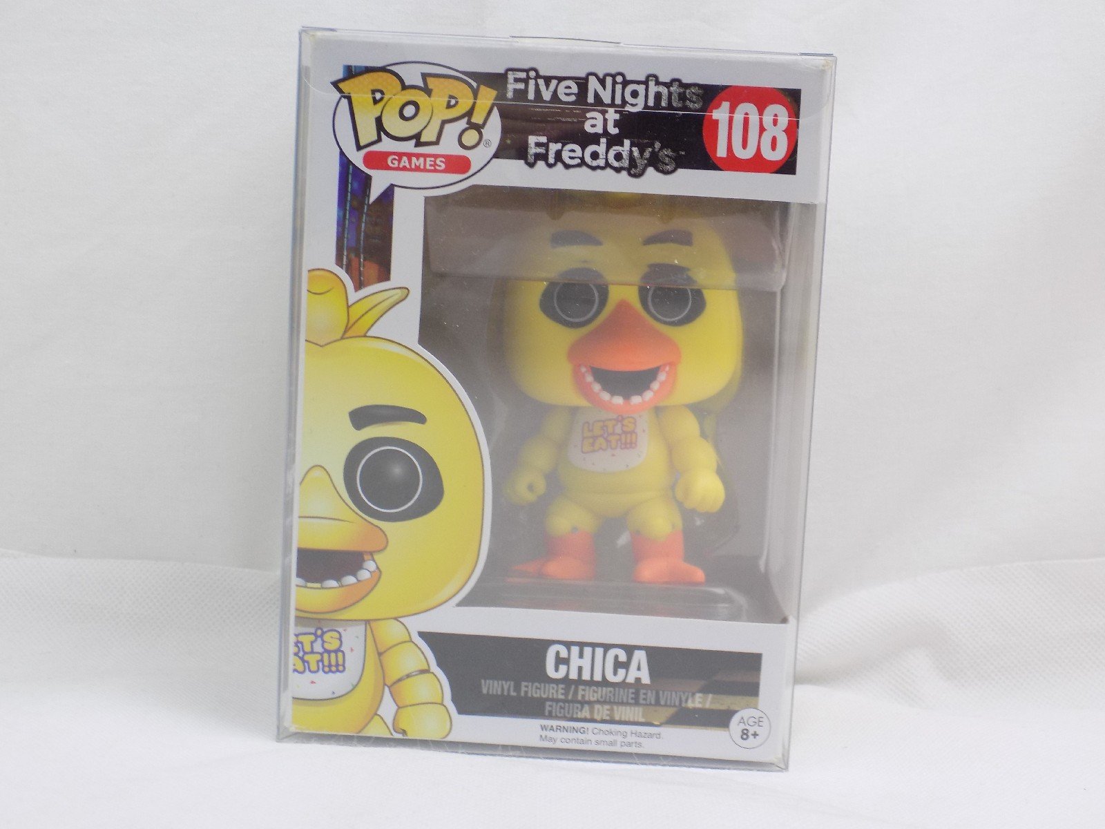 Brand New Funko Pop Chica 108 Five Nights At Freddy's Vinyl Figure ...