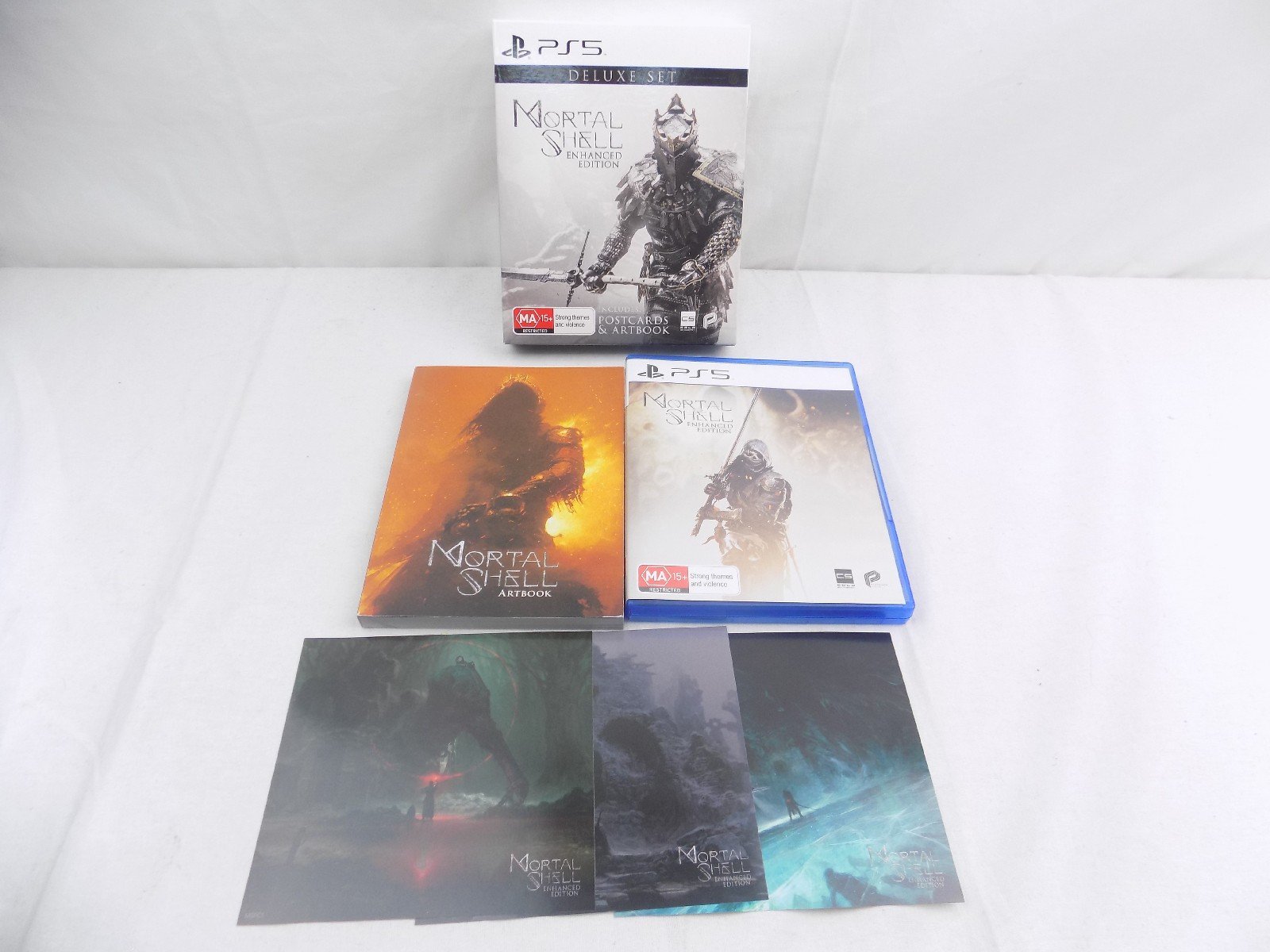 Mint Disc Playstation 5 Ps5 Mortal Shell Enhanced Edition Deluxe Set ...