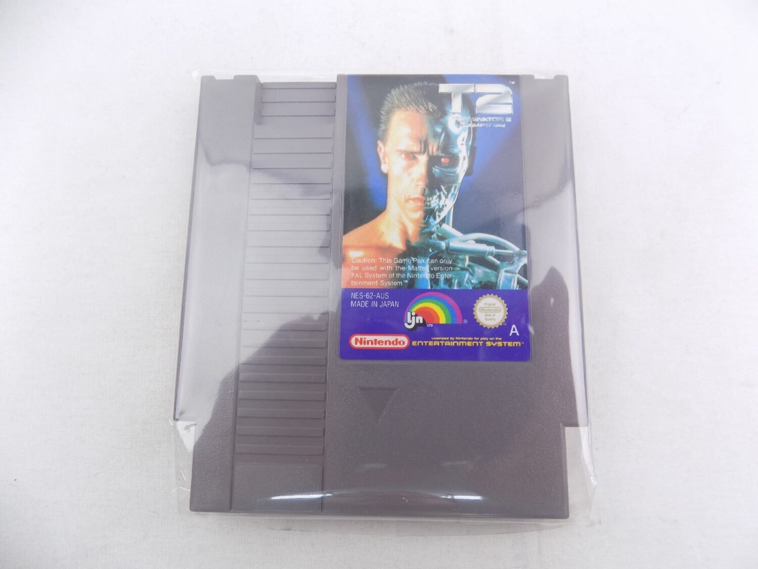 Nintendo NES Like New T2 Terminator 2 Judgement Day - PAL - Grade A ...