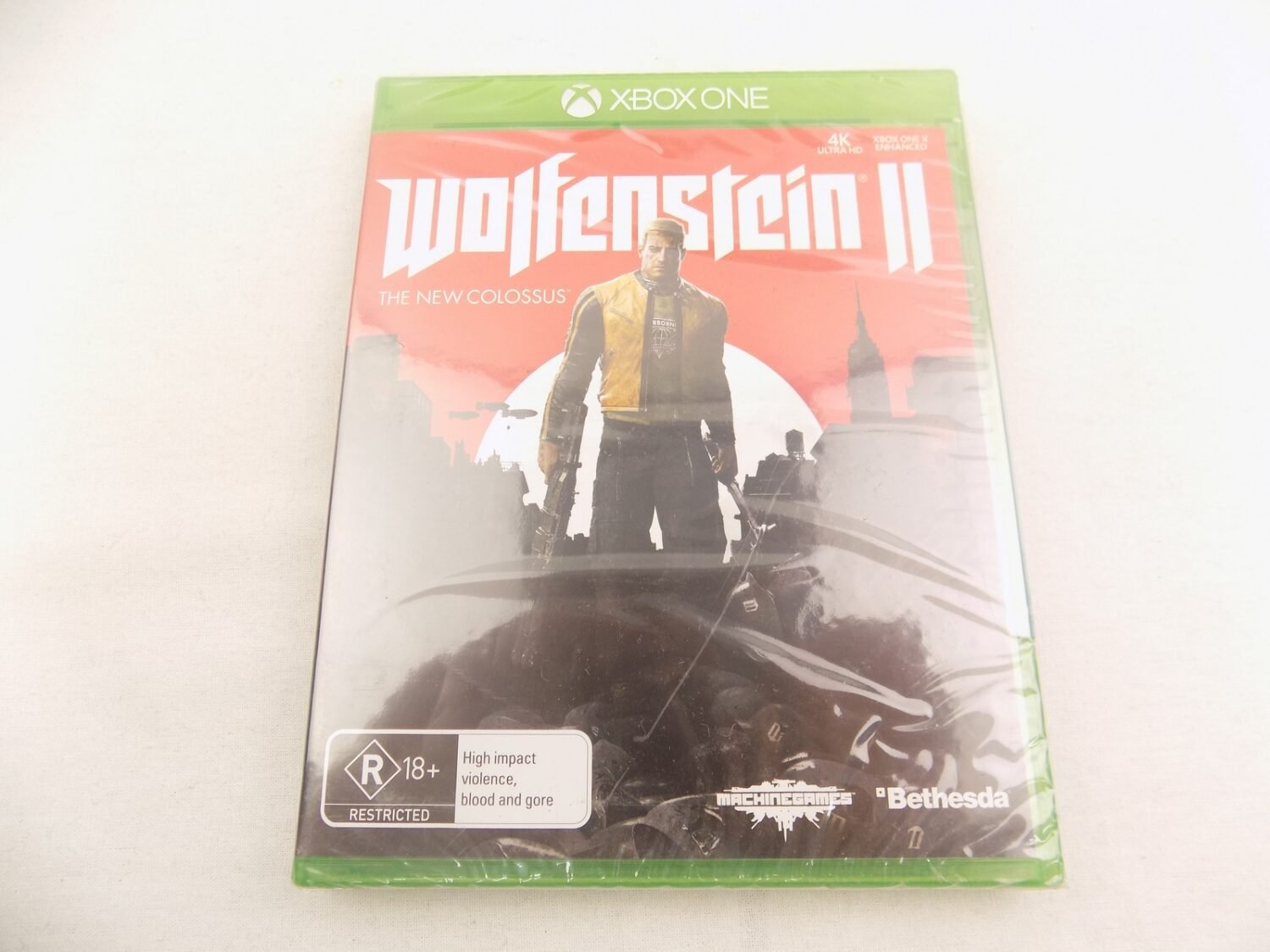 Brand New Sealed Xbox One Wolfenstein 2 The New Colossus Free Postage ...