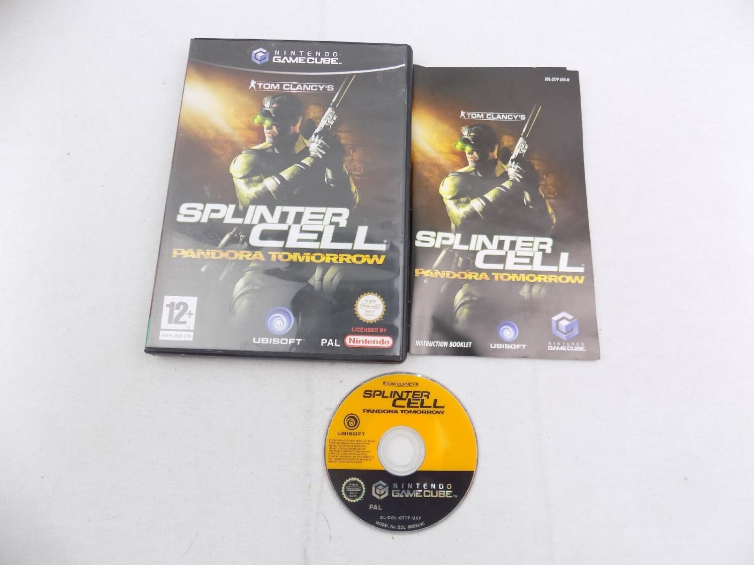 Mint Disc Nintendo Gamecube Splinter Cell Pandora Tomorrow Ã¢Â Â Inc ...