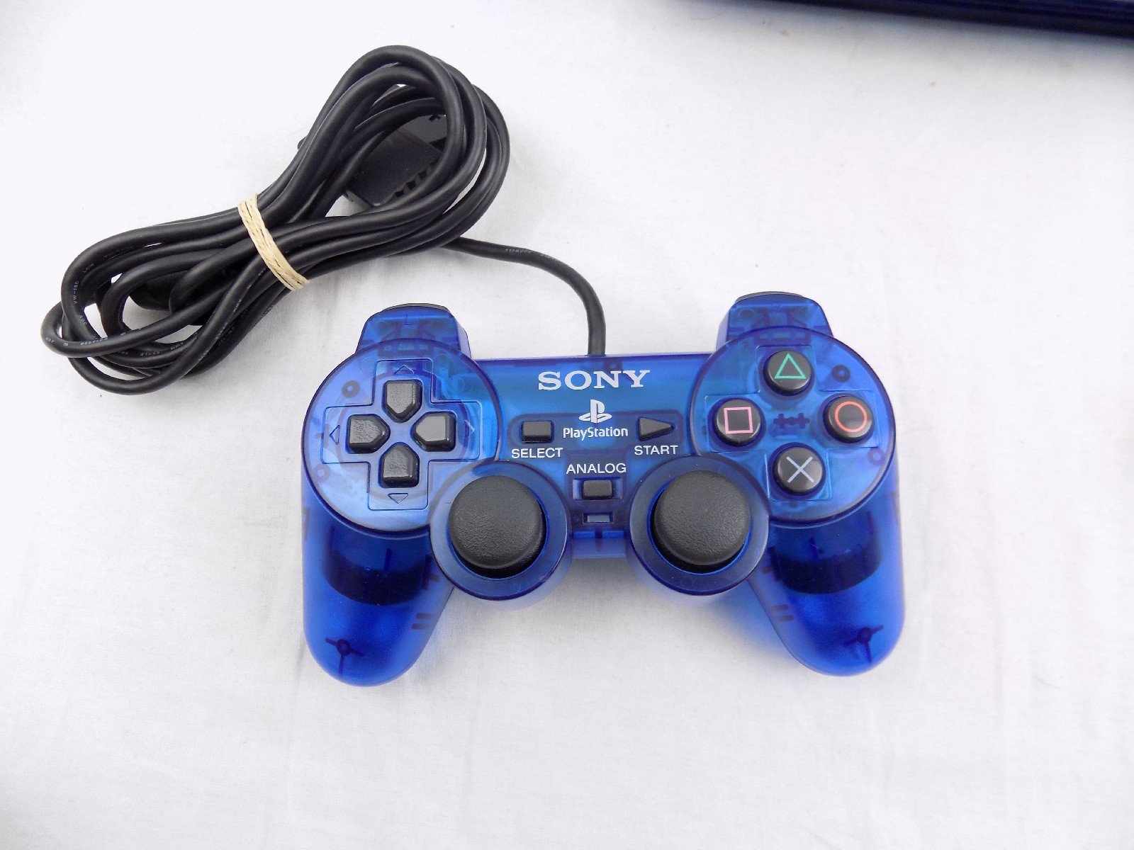 PS2 Playstation 2 Ocean Blue JPN Console With Controller And Cables ...
