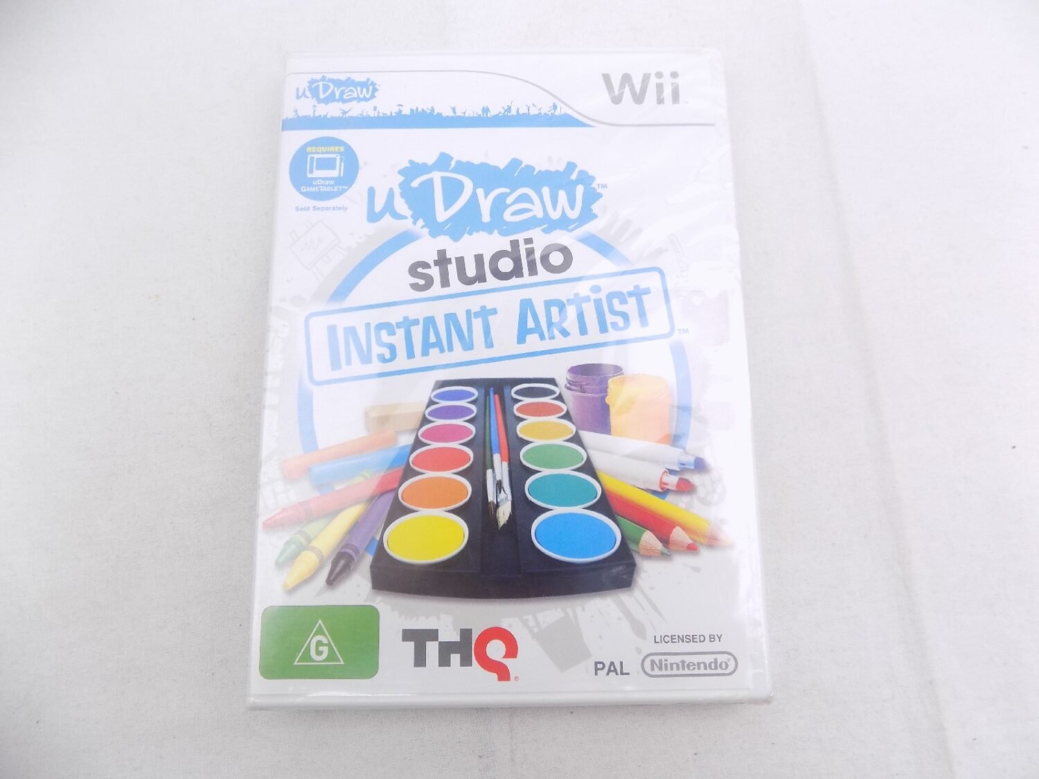 Brand New Sealed Nintendo Wii uDraw Studio Instant Artist Wii U Comp ...