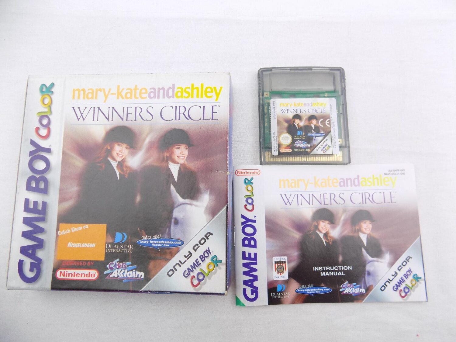 Boxed Gameboy Color Mary Kate And Ashley Winners Circle Game Boy - Starboard Games