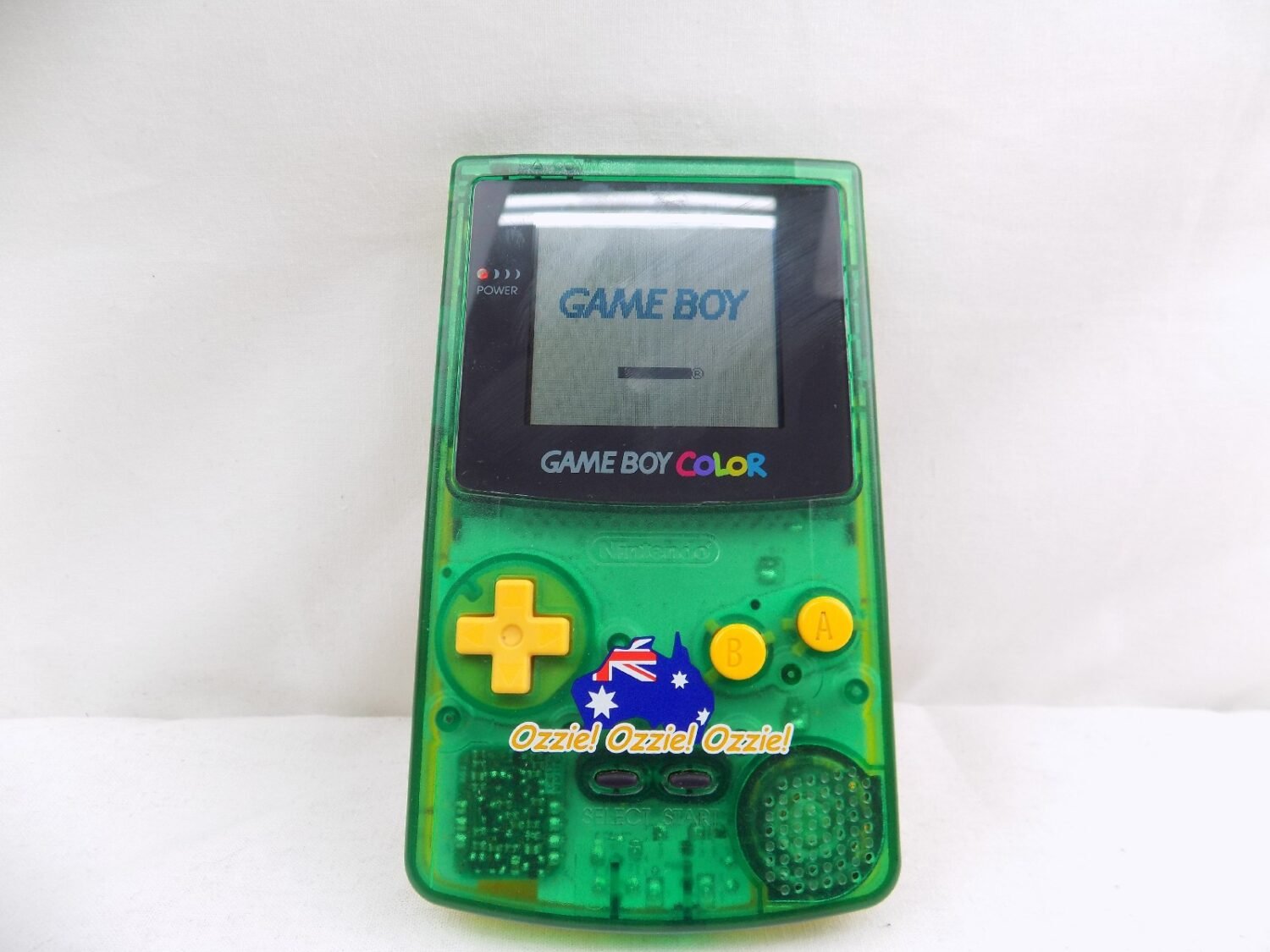 Genuine Nintendo Olympics Green & Gold Ozzie! Gameboy Game Boy Color ...
