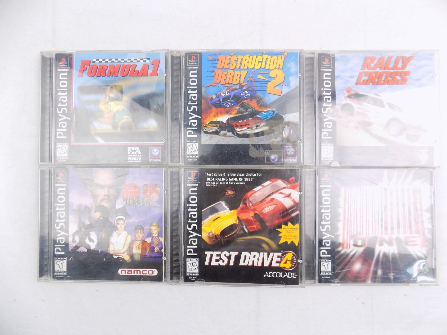 Mint Disc Playstation 1 Ps1 NTSC x6 Game Bundle /1 - Starboard Games