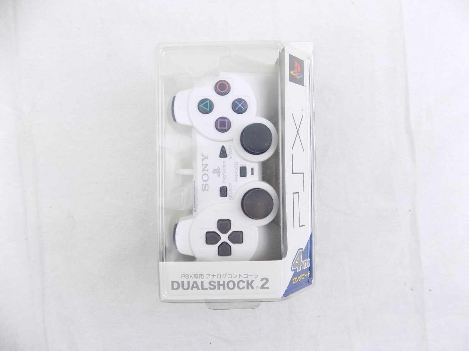 Brand New Official Sony Playstation X PSX White Dualshock 2 Controller ...