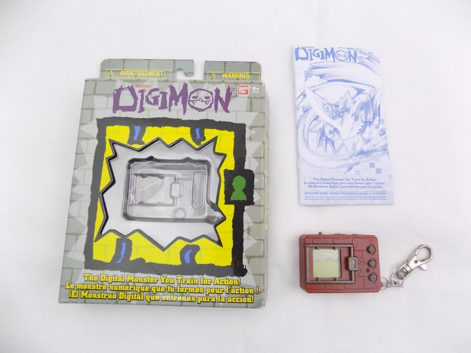 Like New Bandai Digimon Tamagotchi Digivice Handheld Brown - Starboard ...