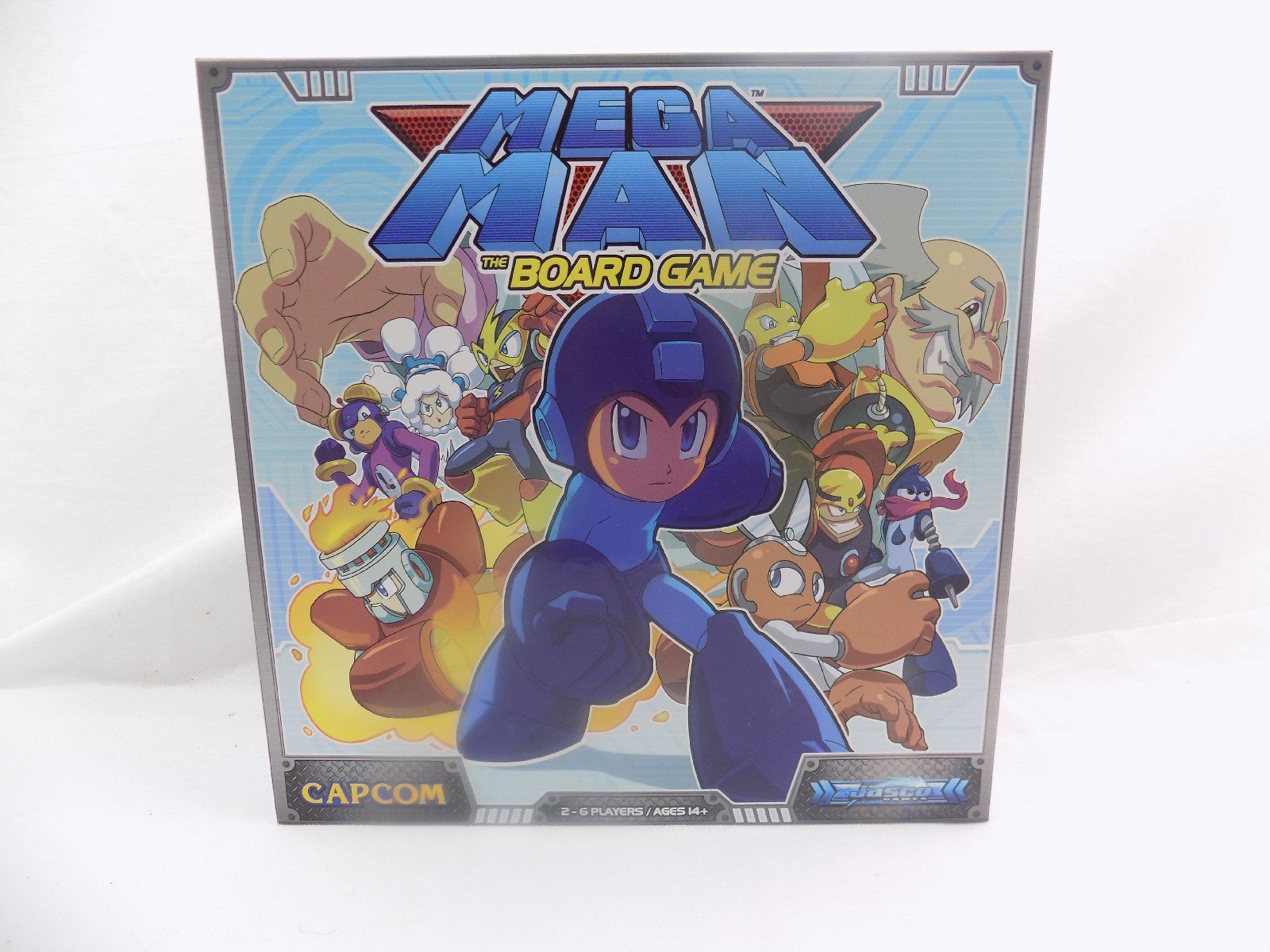 Boxed Like New Jasco Games Mega Man The Board Game - Starboard Games