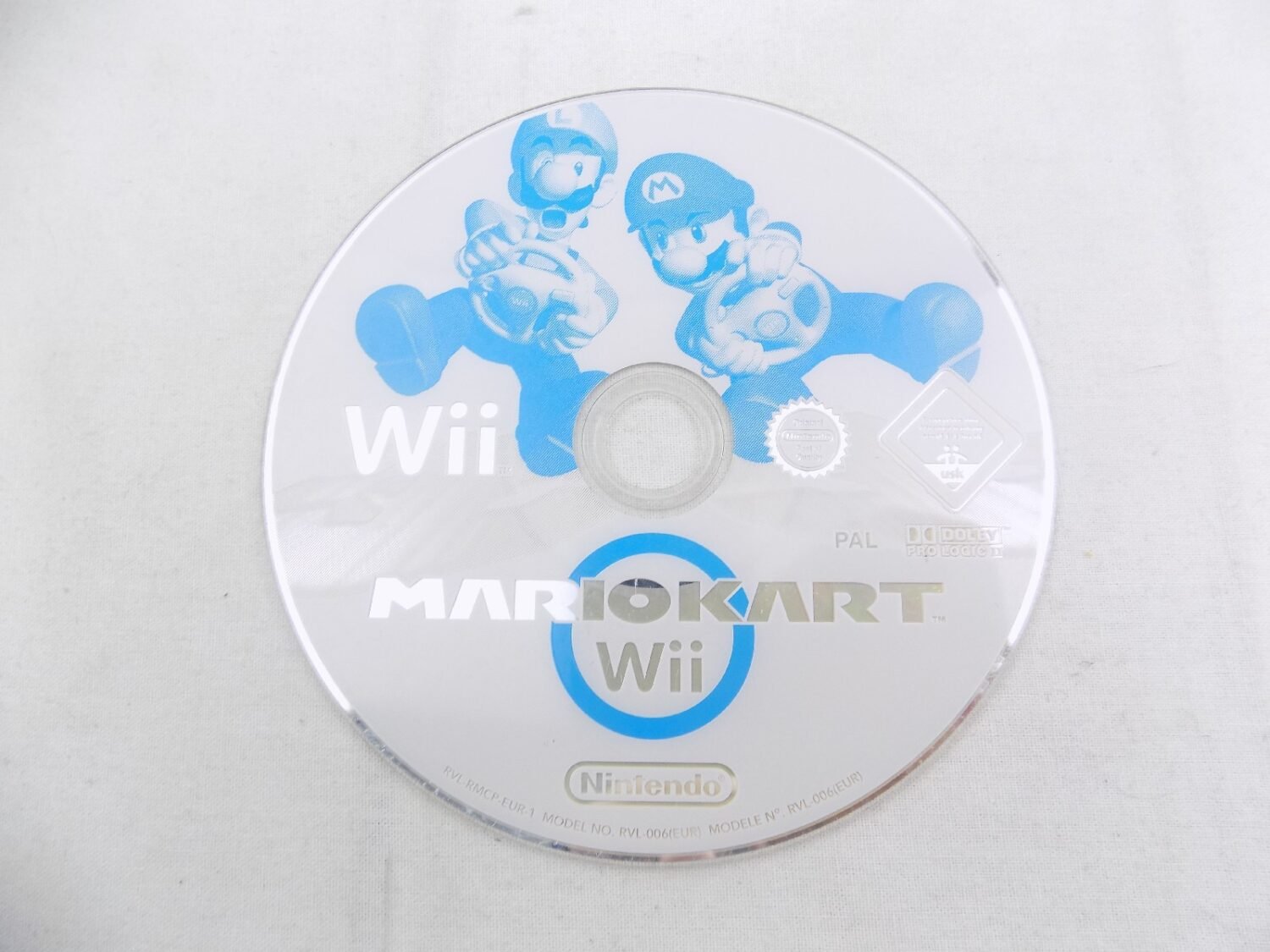 Mint Disc Nintendo Wii Mario Kart - Disc Only Wii U Comp. Free Postage ...