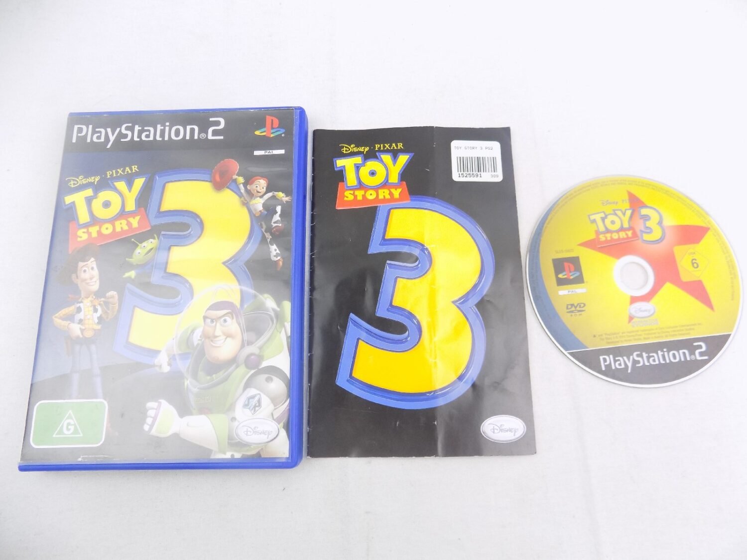 Mint Disc Playstation 2 Ps2 Disney Toy Story 3 - Inc Manual - Starboard ...