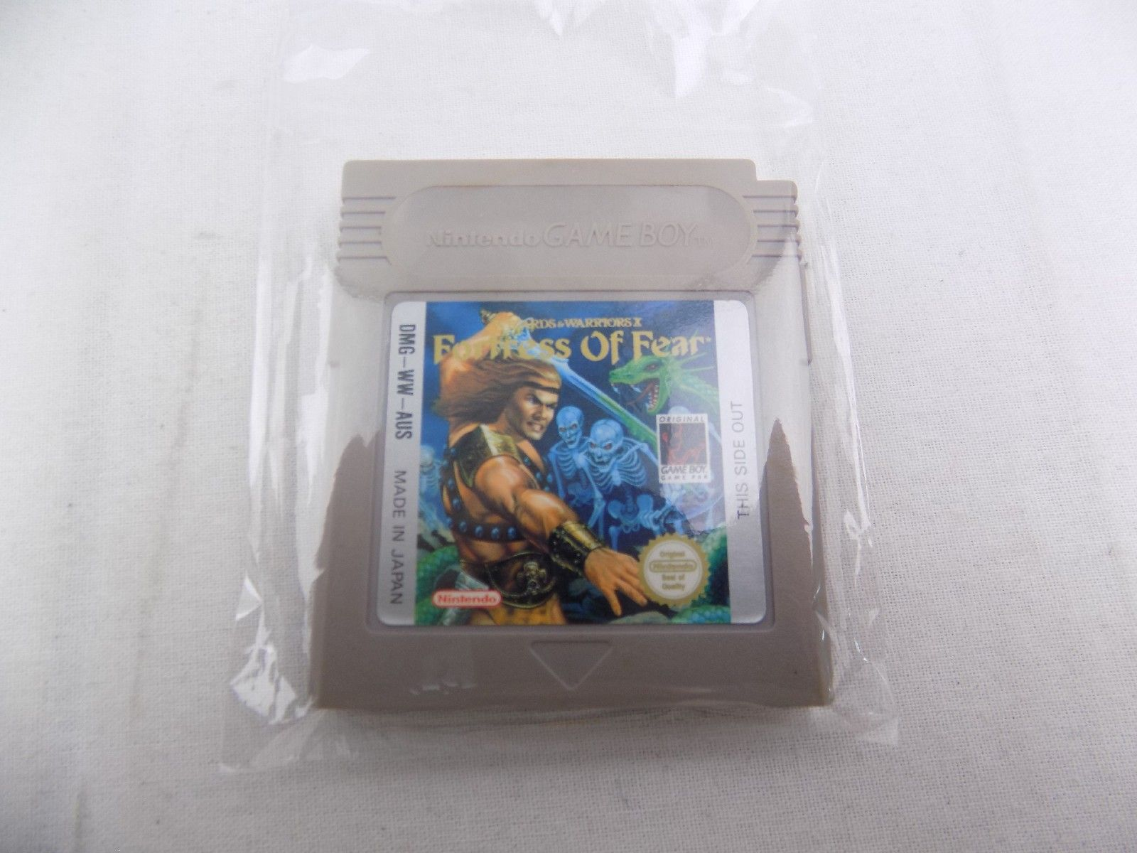 Gameboy Like New Game Boy Wizards & And Warriors Fortress Of Fear ...