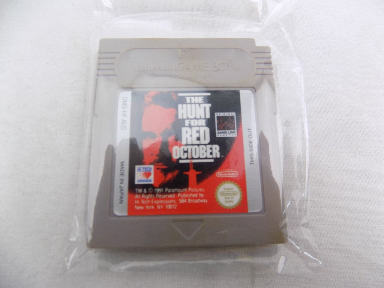 Gameboy Game Boy The Hunt For Red October Grade B - Starboard Games