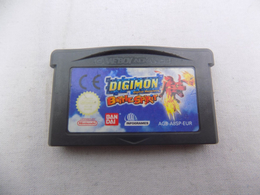 Gameboy Like New Game Boy Advance GBA Digimon Battle Spirit Grade A ...