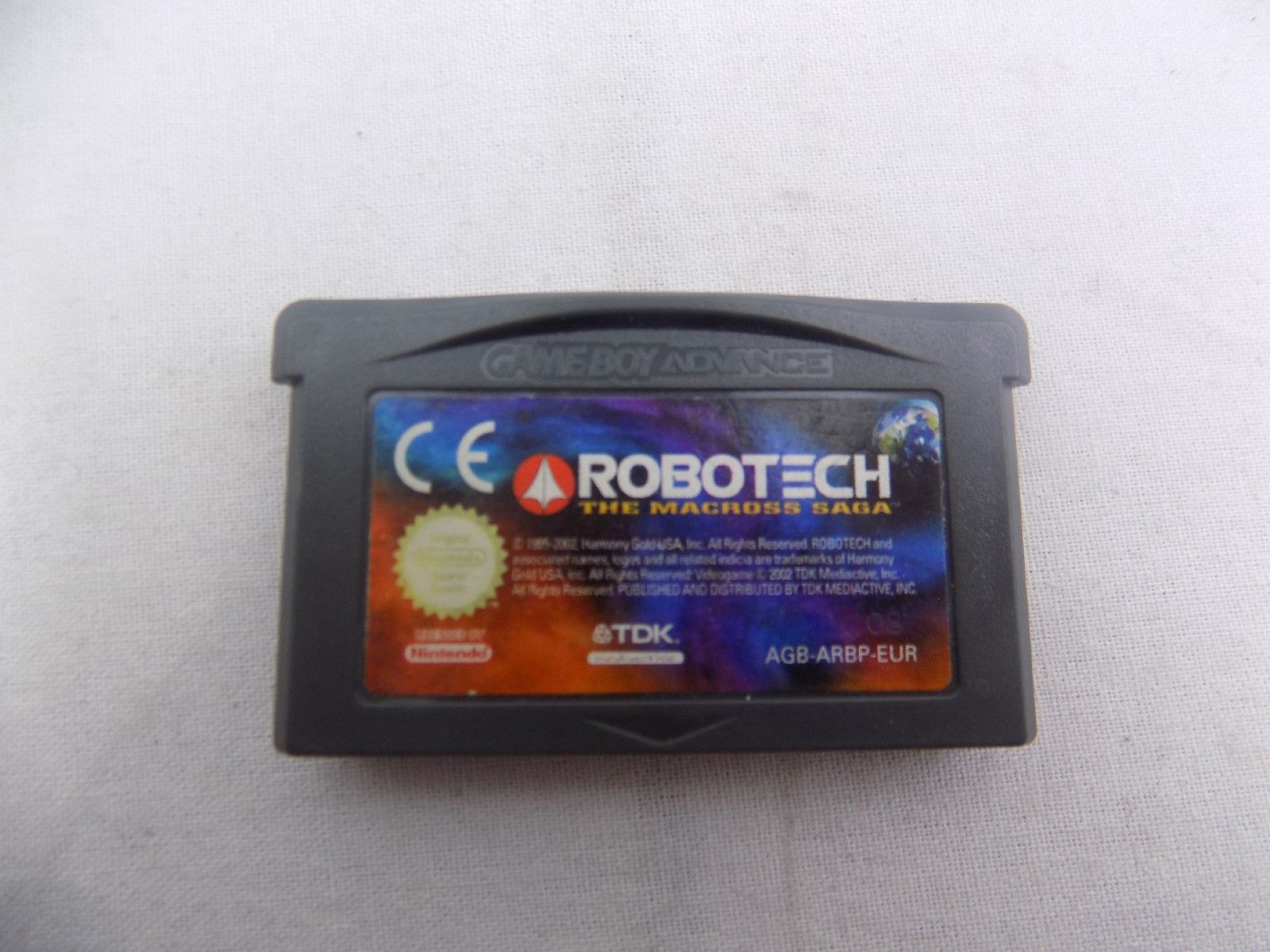 Gameboy Like New Game Boy Advance GBA Robotech The Macross Saga Grade A ...