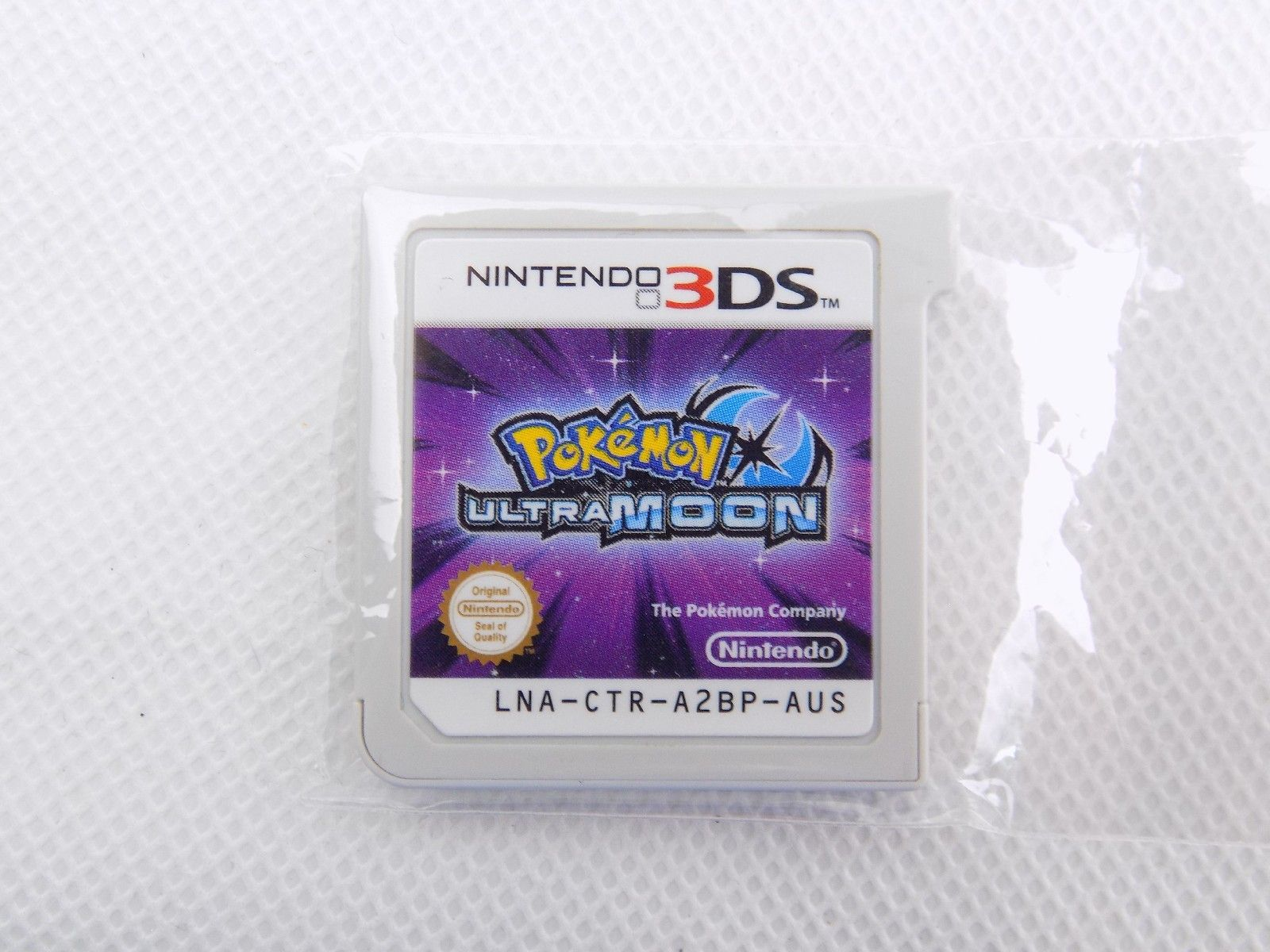 Like New Nintendo 3DS Pokemon Ultra Moon Cart Only Free Postage ...