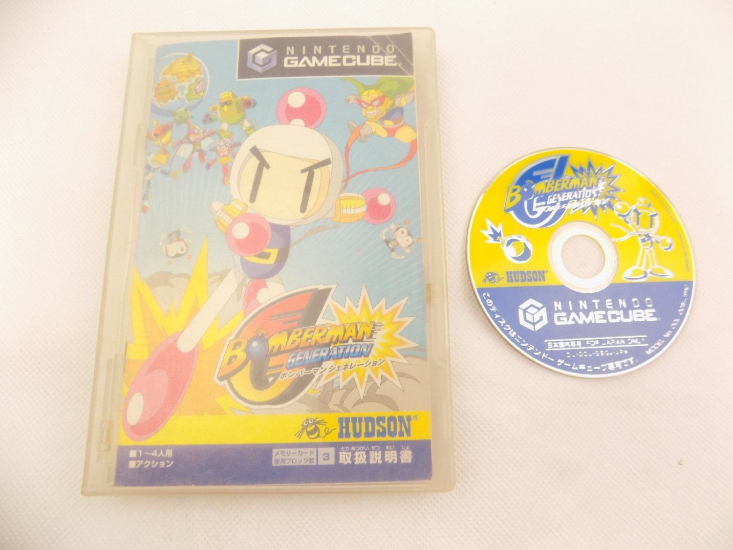Mint Disc Nintendo Gamecube Bomberman Generation Japanese - Starboard Games
