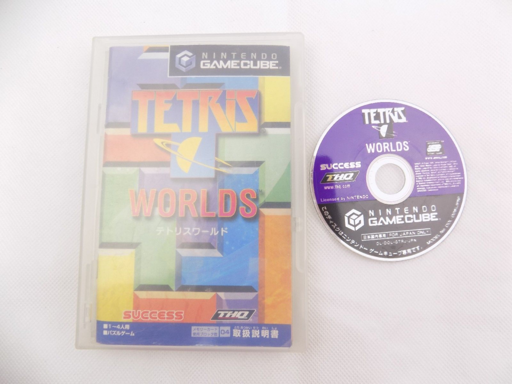 Mint Disc Nintendo Gamecube Tetris Worlds Japanese Free Postage ...