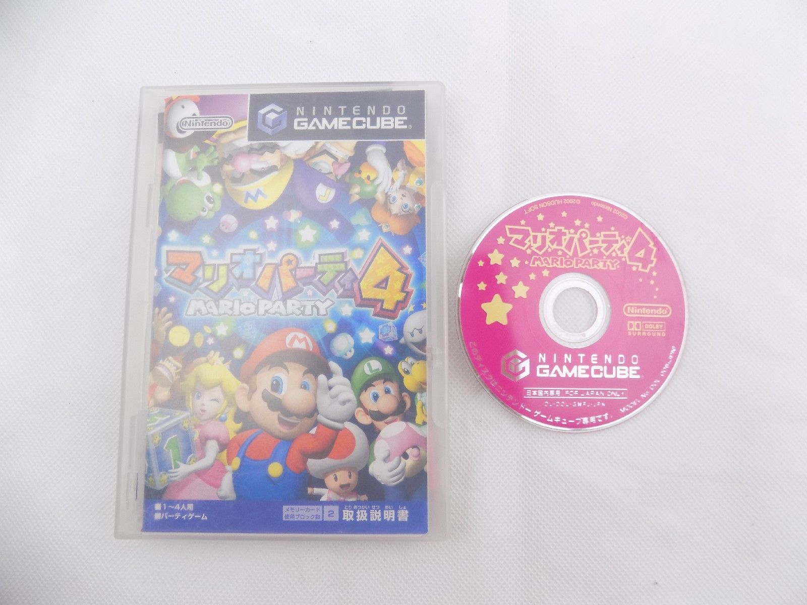 Mint Disc Nintendo Gamecube Mario Party 4 Japanese Free Postage ...