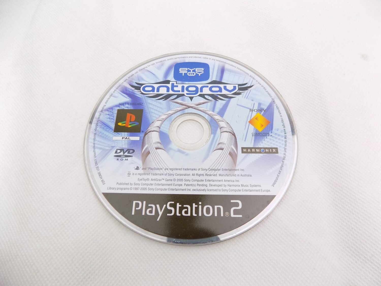 Mint Disc Playstation 2 PS2 EyeToy: AntiGrav - Disc Only Free Postage ...