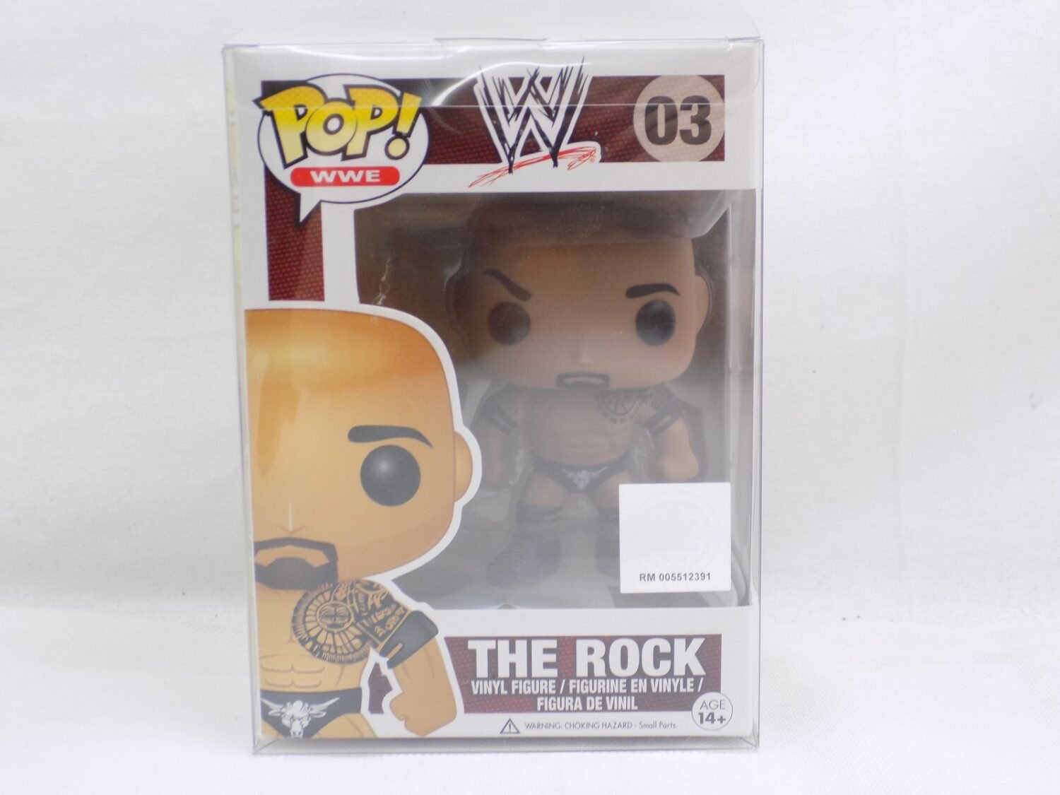 Brand New Funko Pop The Rock 03 WWE Vinyl Figure - Starboard Games