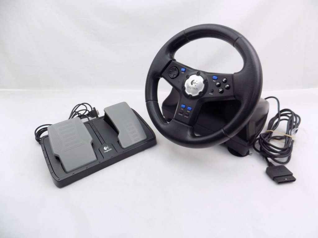 Like New PlayStation 2 Ps2 Logitech Rally Vibration Feedback Wheel ...