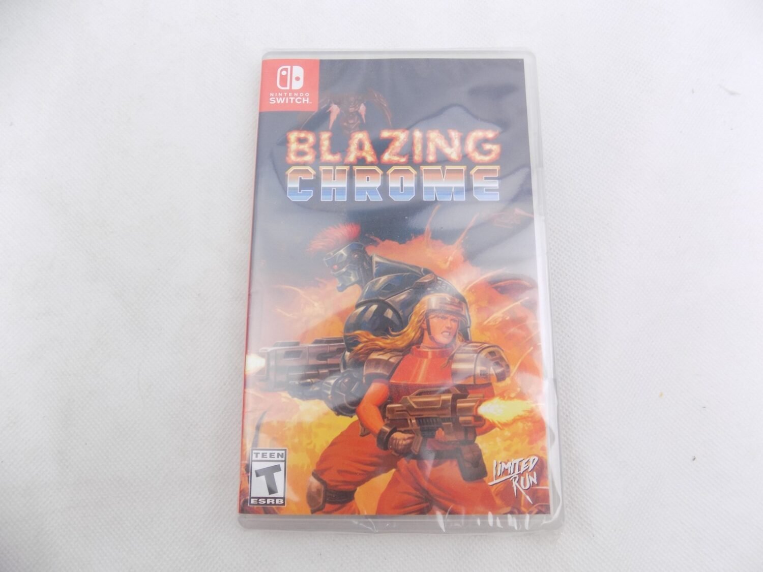 Brand New Nintendo Switch Blazing Chrome Limited Run - Starboard Games