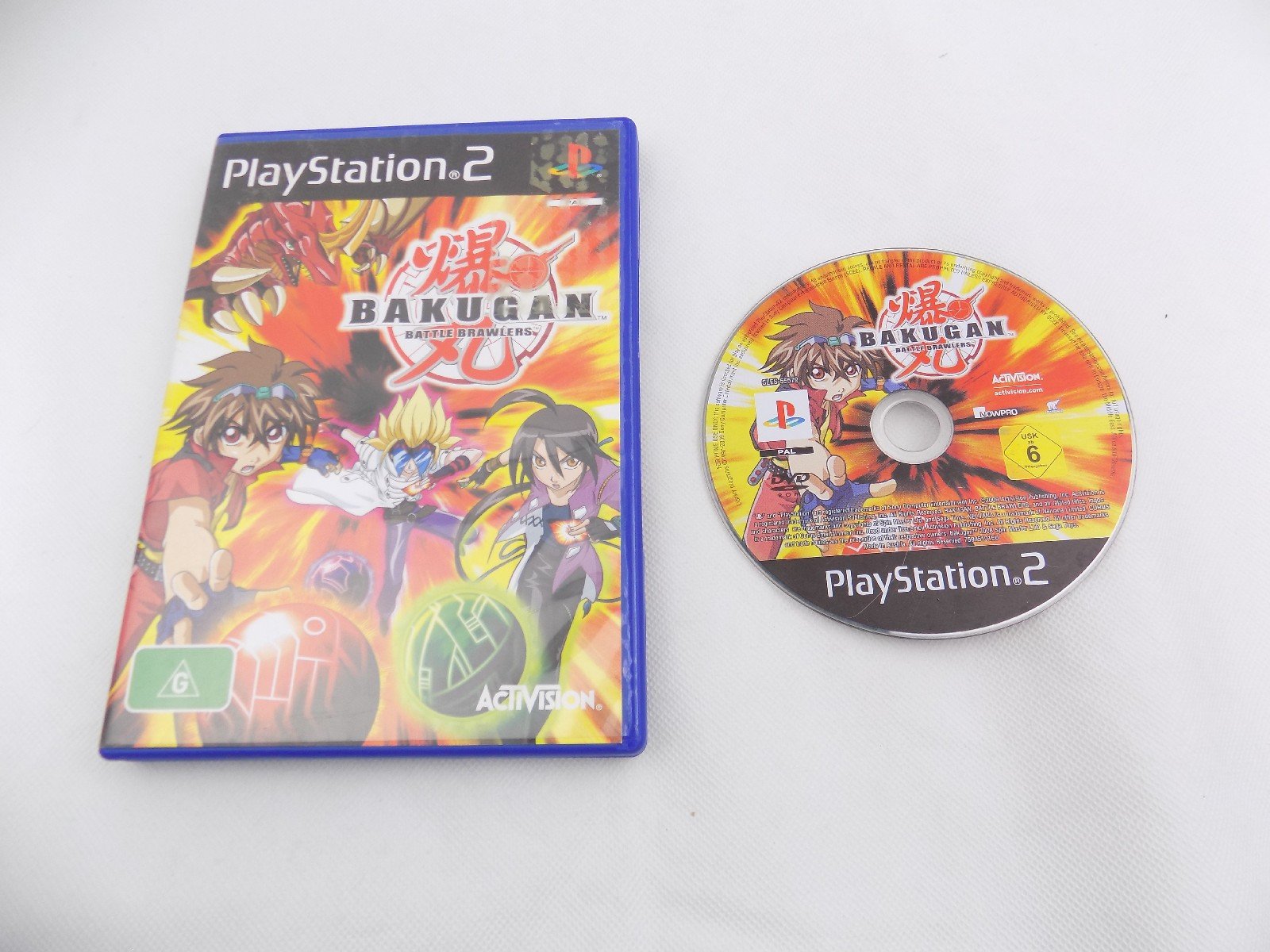 Mint Disc Playstation 2 Ps2 Bakugan Battle Brawlers - No Manual Free ...