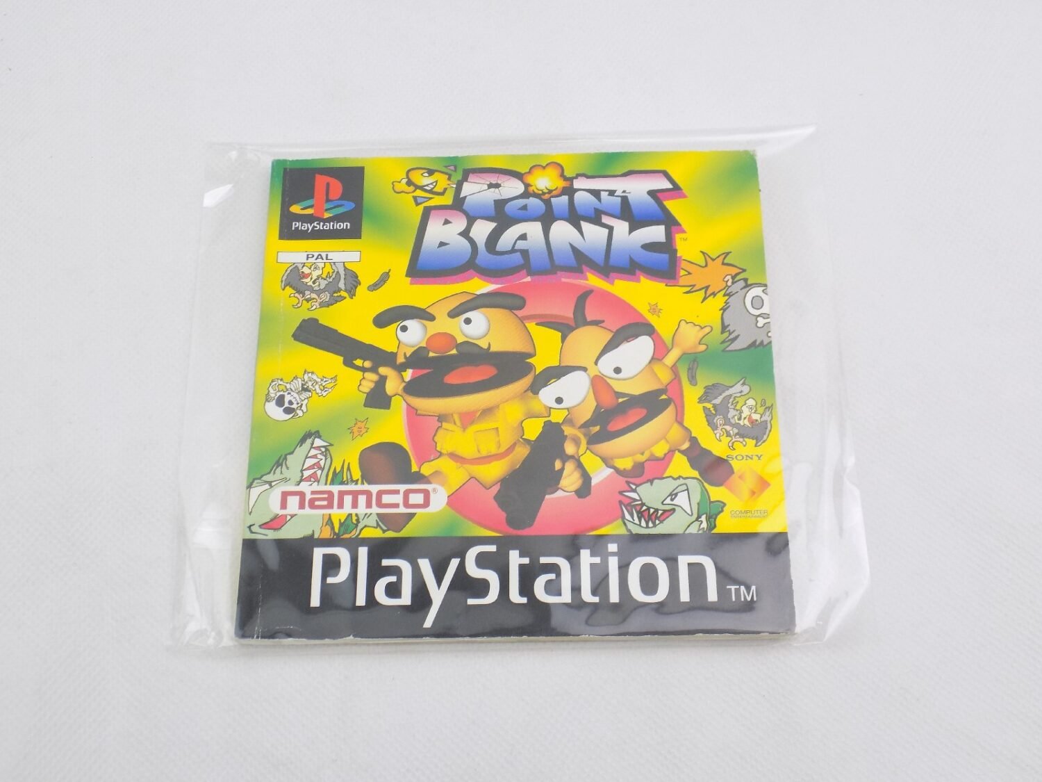 Like New Playstation 1 PS1 Point Blank Manual Only - Free Postage ...