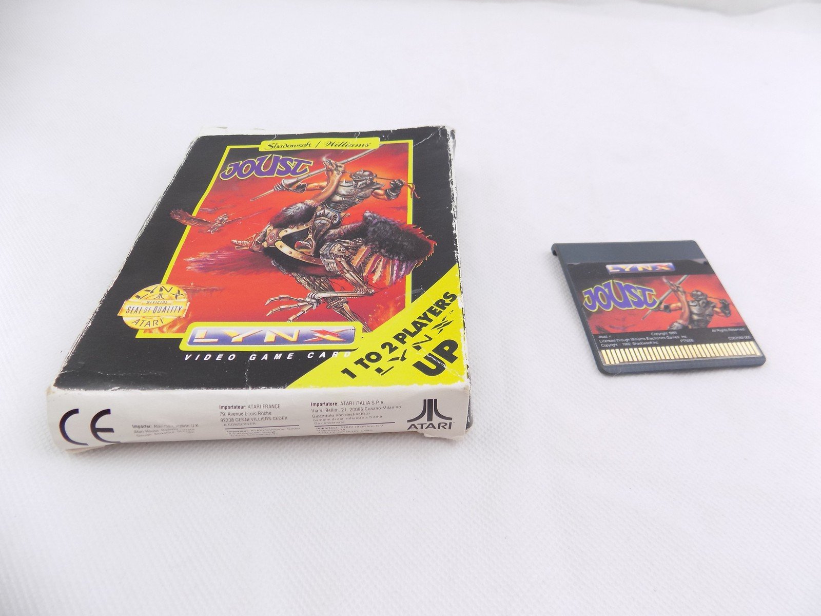 Boxed Atari Lynx Joust -PAL /1 - Starboard Games