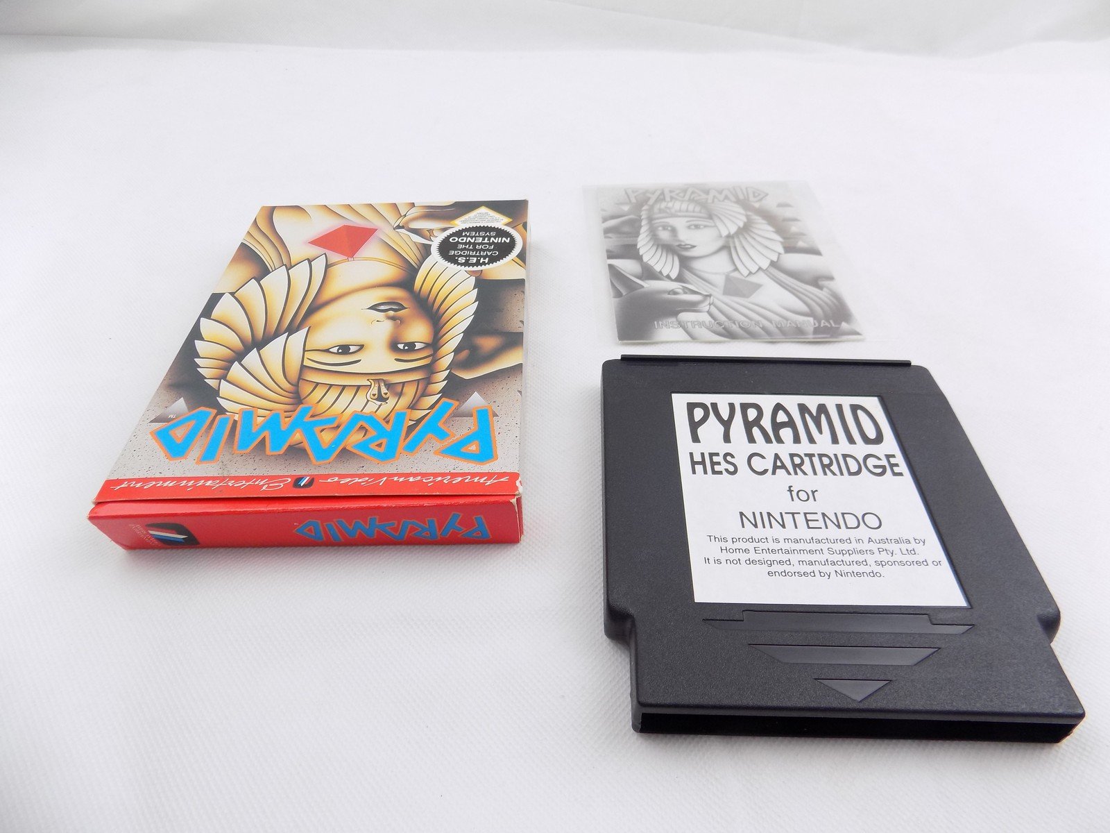 Boxed Nintendo Entertainment System NES Pyramid HES Cartridge – PAL ...