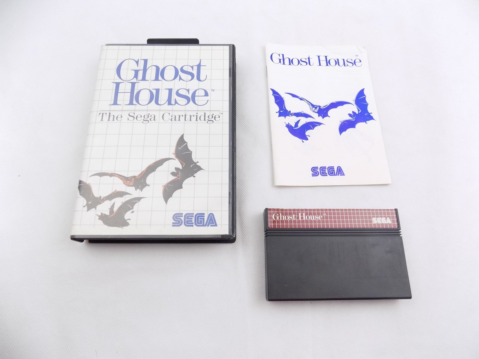 Boxed Sega Master System Ghost House - Inc Manual - PAL - Grade A Free ...