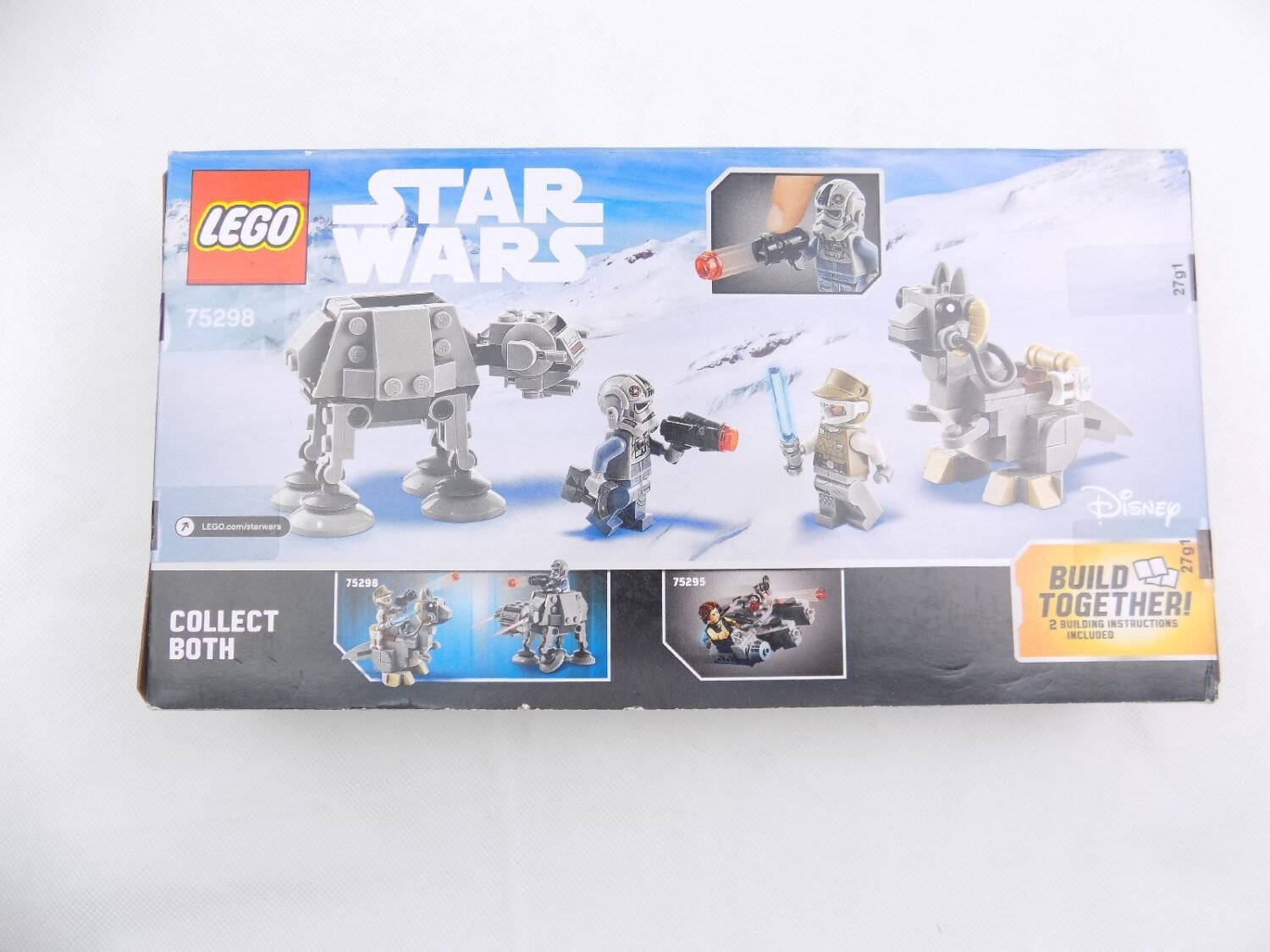 Brand New Lego Star Wars 75298 AT-AT Vs. Tauntaun Microfighters ...