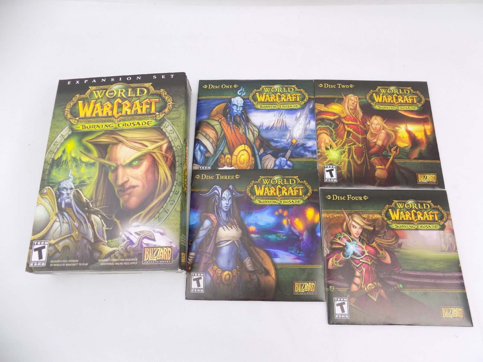 Mint Disc PC World of Warcraft Burning Crusade Free Postage - Starboard ...