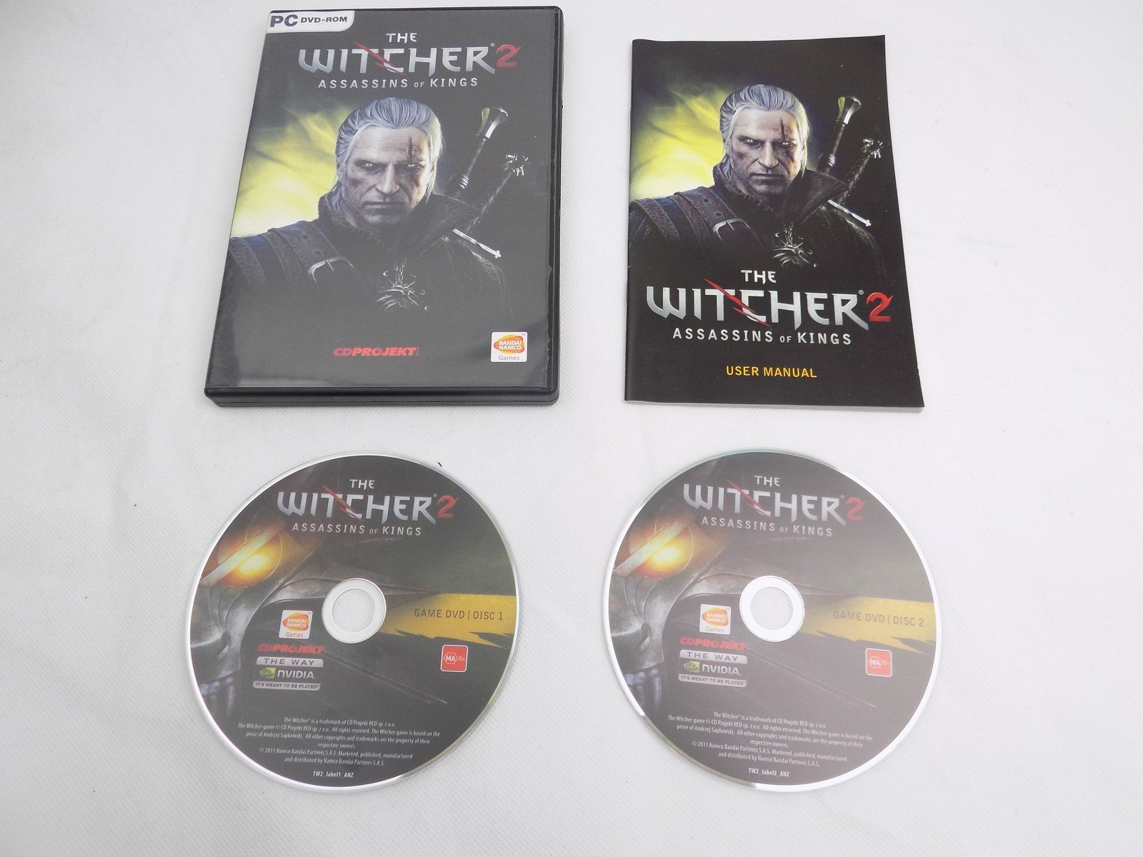 Mint Disc PC The Witcher 2 Assassins of Kings Free Postage - Starboard ...