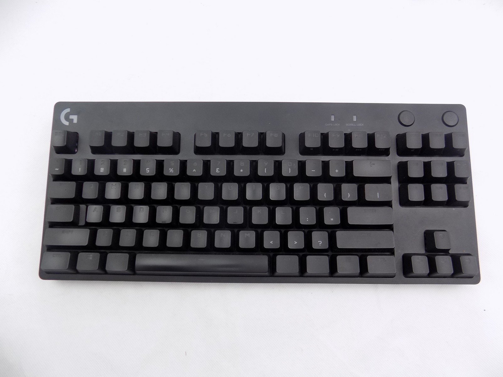 Boxed Like New Logitech Pro RGB Mechanical GX Blue Clicky Keyboard ...