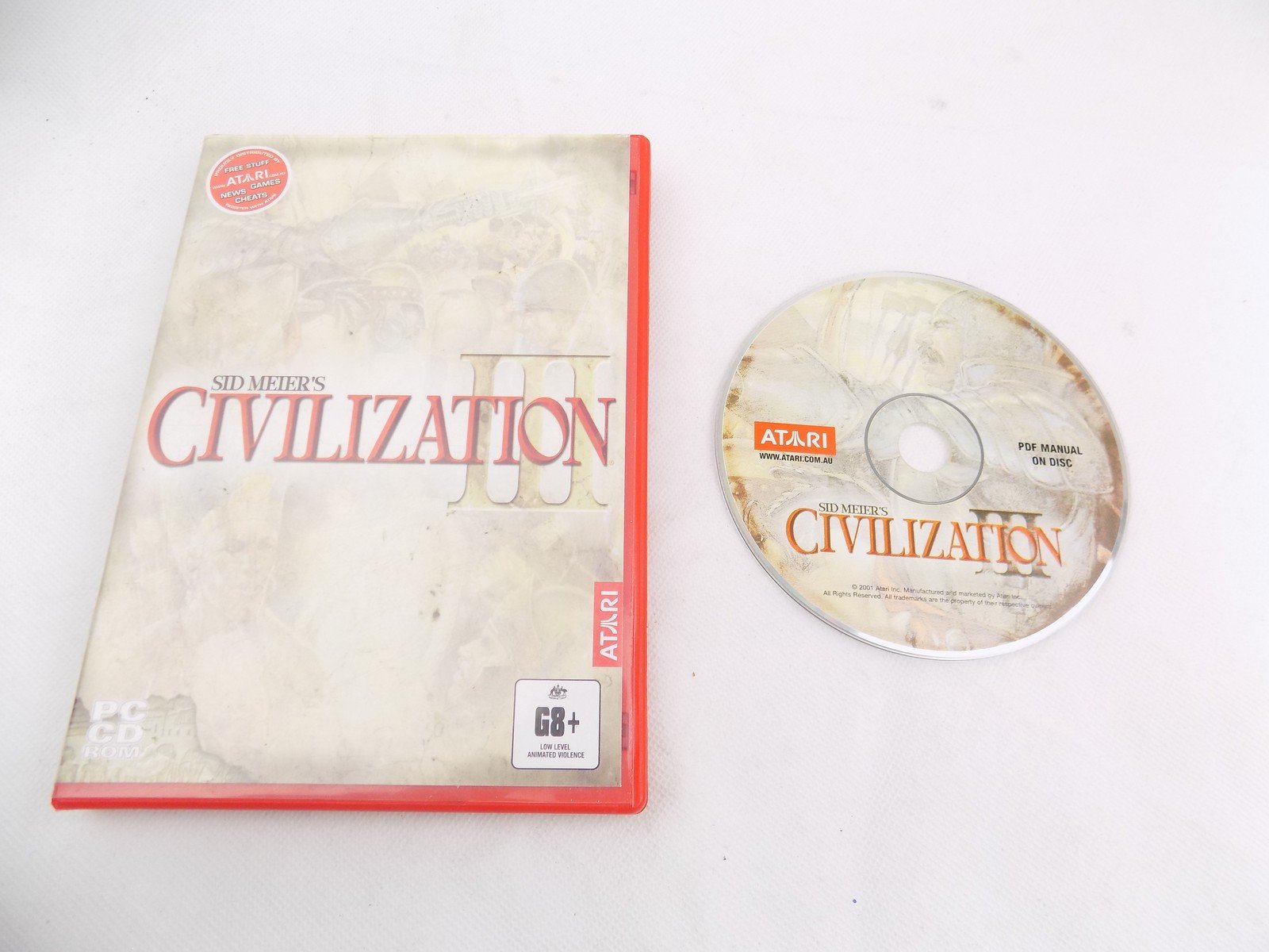 Mint Disc PC Sid Meier's Civilization 3 - Starboard Games