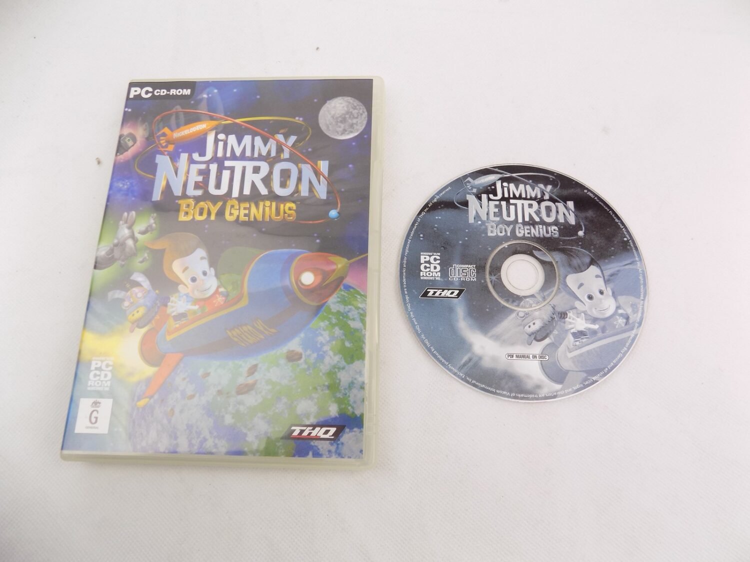 Mint Disc PC Jimmy Neutron Boy Genius - Starboard Games
