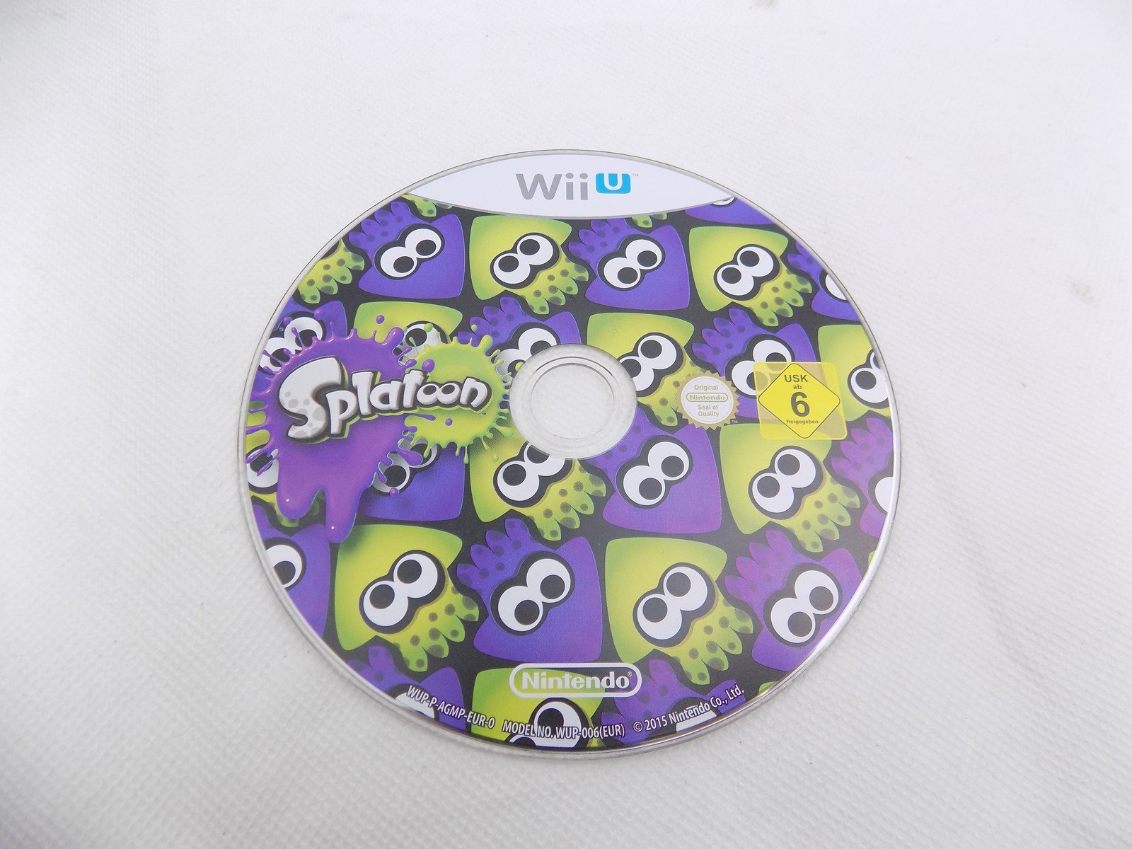 Mint Disc Wii U Splatoon - Disc Only Free Postage – IV – 273 ...