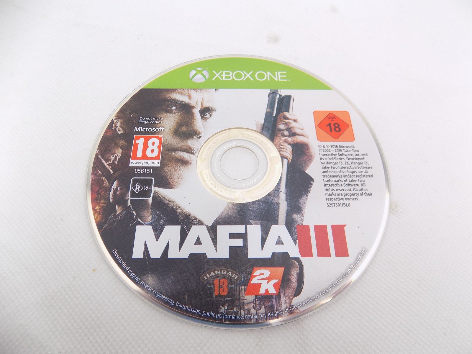 Mint Disc Xbox One Mafia III 3 - Disc Only Free Postage IV – 124 ...