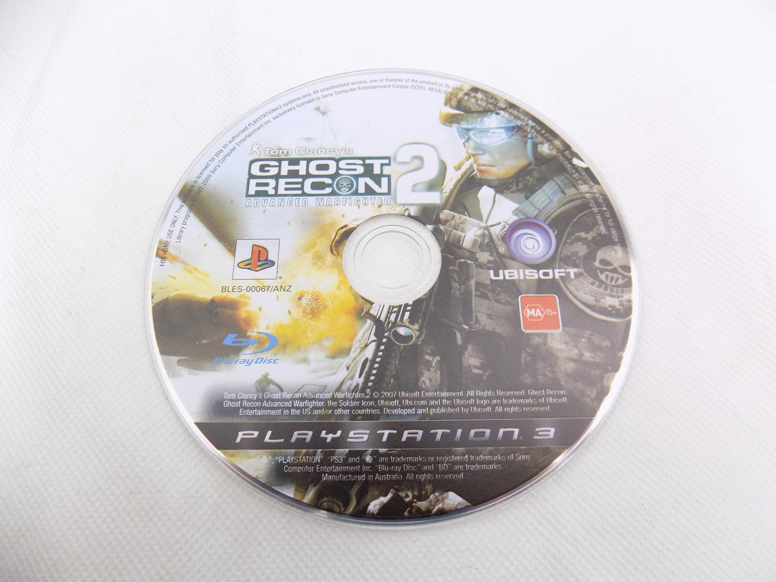 Mint Disc Playstation 3 PS3 Tom Clancy’s Ghost Recon 2 Advanced ...